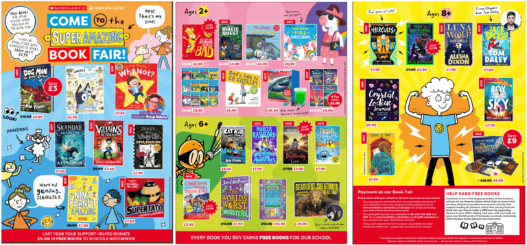 Scholastic Book Fair - St Thomas’ CE Primary School Stockport
